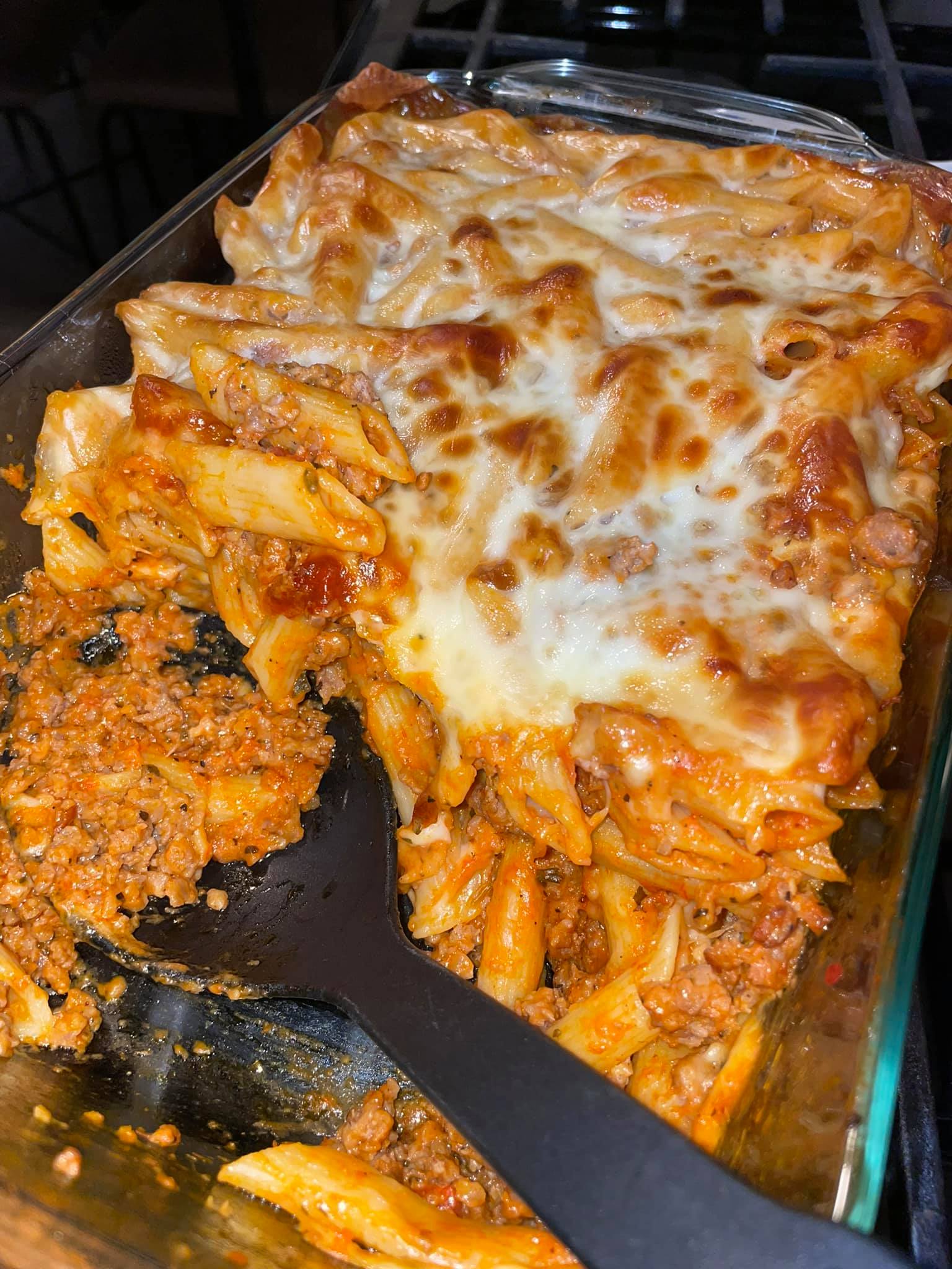 Pink Pasta Bake – Recipes on a Budget