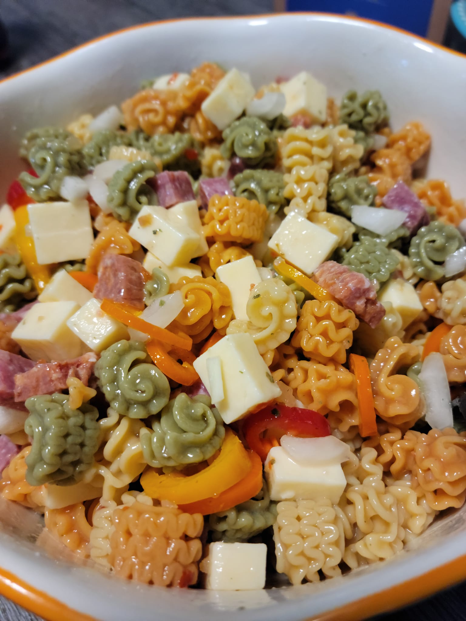 My version of pasta salad – Recipes on a Budget