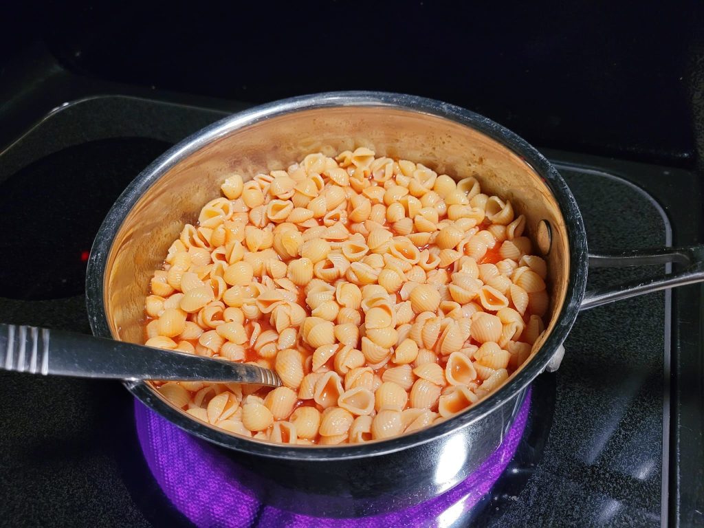 👉Pasta Shells in Tomato Juice – Recipes on a Budget